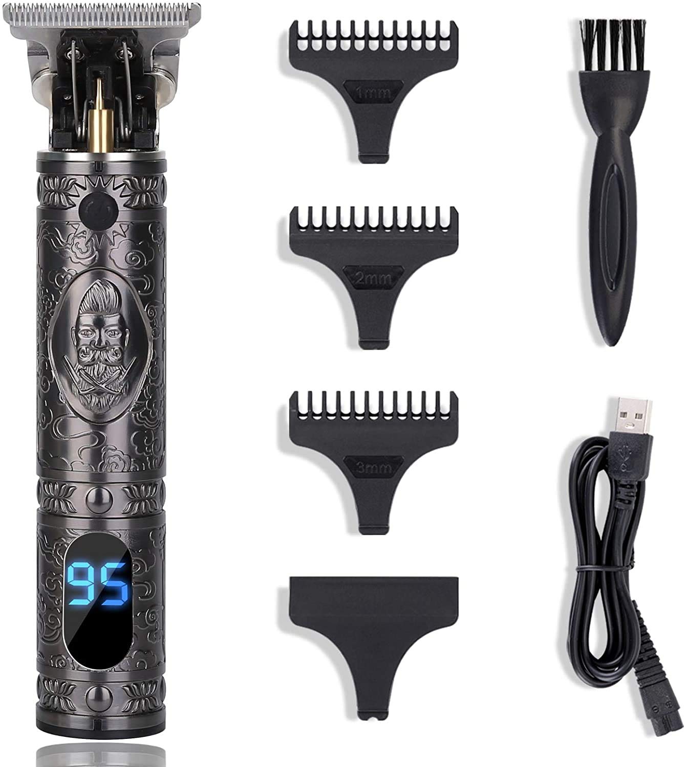 Men's Hair Clipper Hair Clipper Cordless Rechargea... – Vicedeal