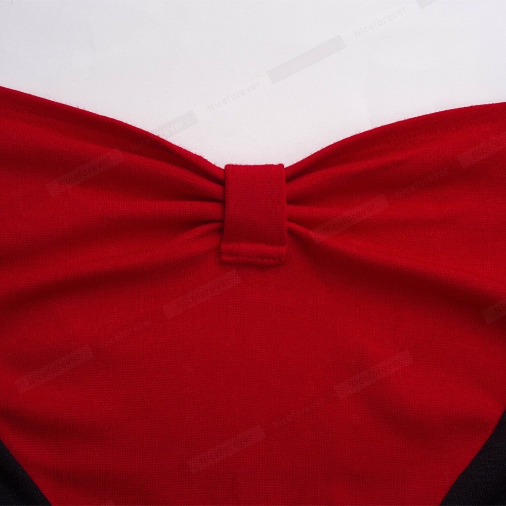 Nice-forever Winter Vintage Contrast Color Patchwo... – Grandado