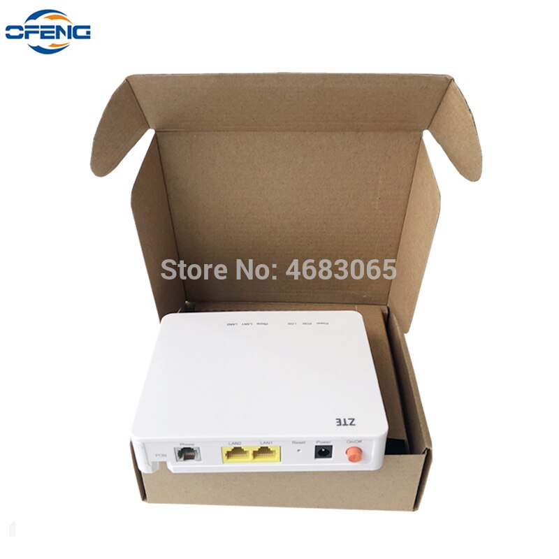 100% ZTE ZXHN F612 ONU 1GE+ 1FE+ 1TEL ethernet por... – Grandado