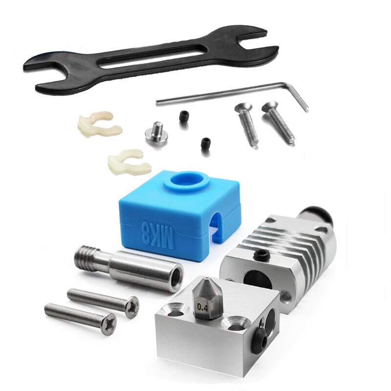 3D Printer Accessory Extrusion Head 0.4mm All Meta... – Grandado