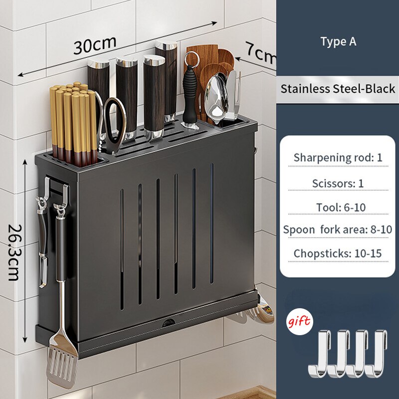 Stainless Steel Kitchen Organizer Fork Spoon Knife... – Grandado