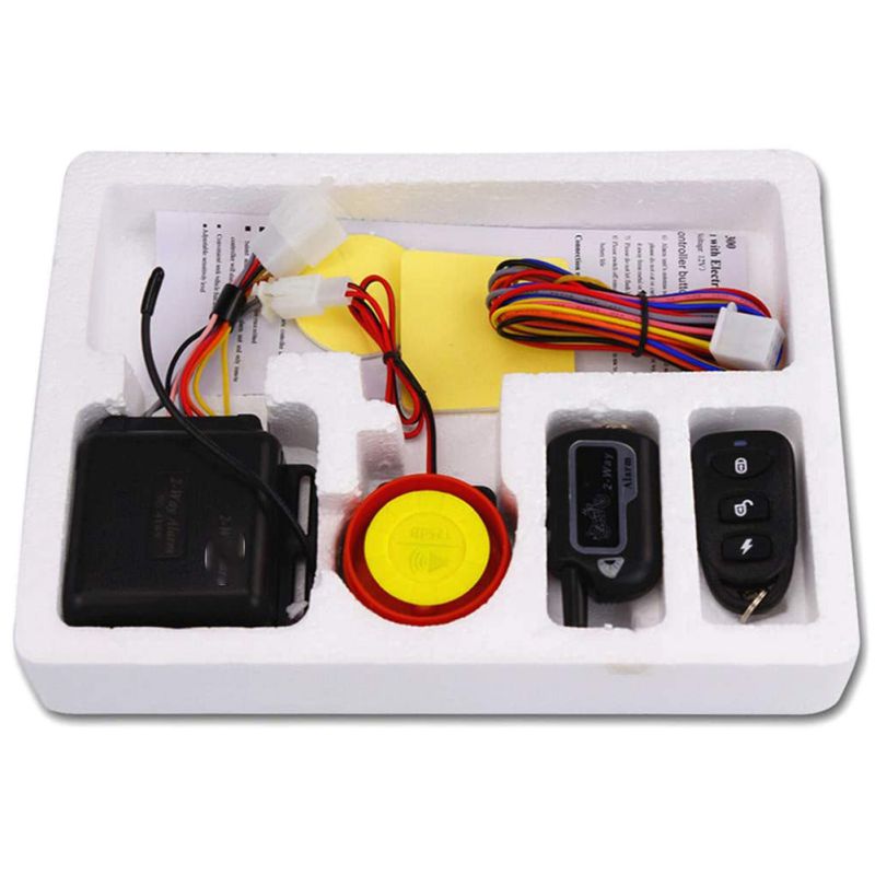 Egnet til alle motorcykler tovejs alarmsystem fjer... – Grandado