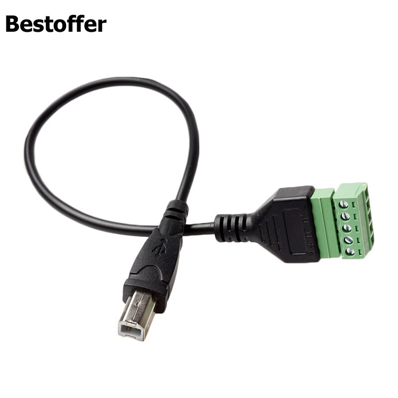 30Cm Usb 2.0 B Male Plug Naar 5 Pin/Manier Vrouwel... – Vicedeal