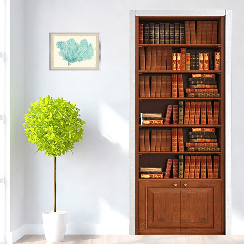 Library Study Decoration Door Stickers Home Decora... – Grandado