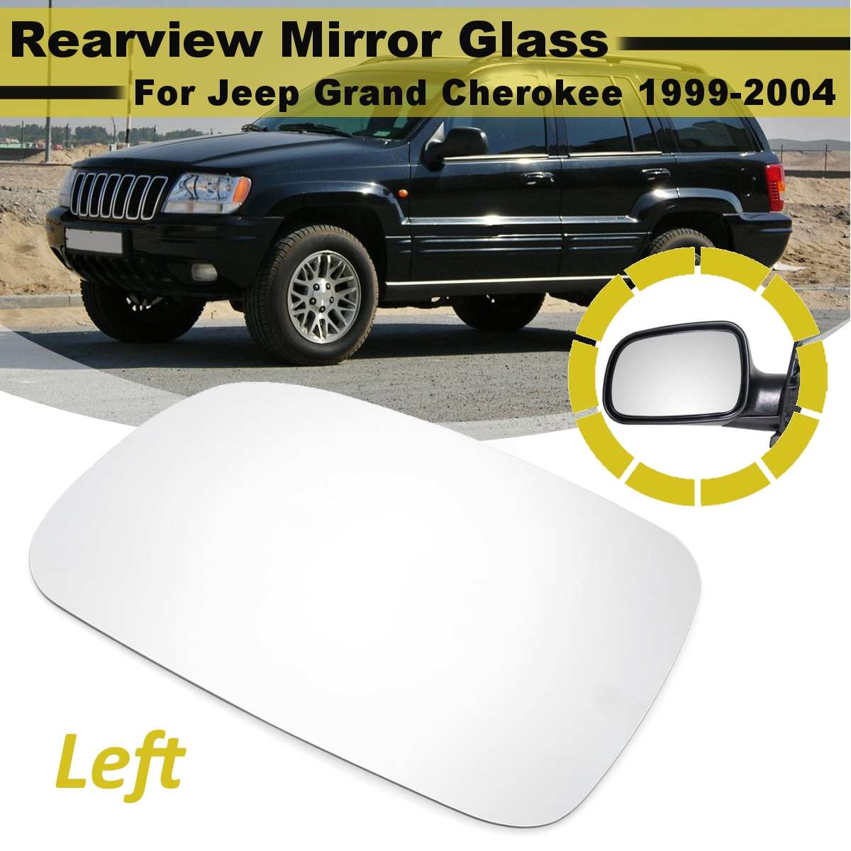 1 Paar Auto Links Rechts Achteruitkijkspiegel Vleu... – Grandado