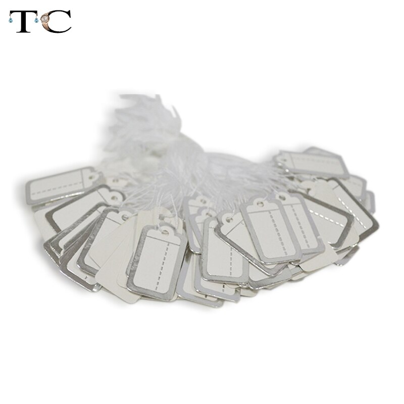 Price Tags Label Paper White Line Price Tag 200 PC... – Grandado