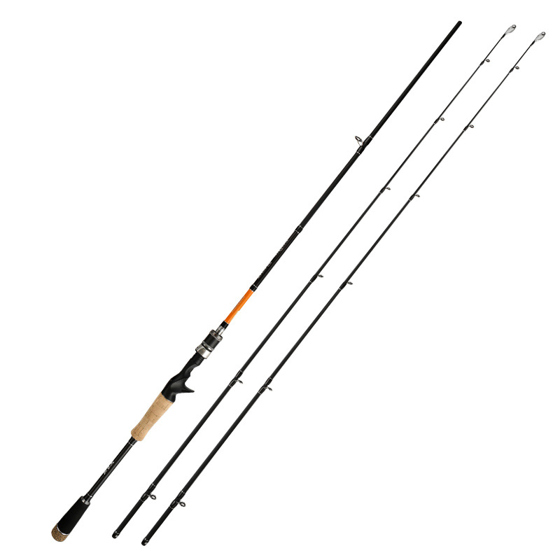 Carbon Fiber Fishing Rod M/MH 2 Tips Spinning/cast... – Grandado
