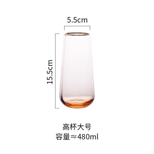 Nordic Simple Whisky Glass Gold Thermo Easy Cups S... – Vicedeal