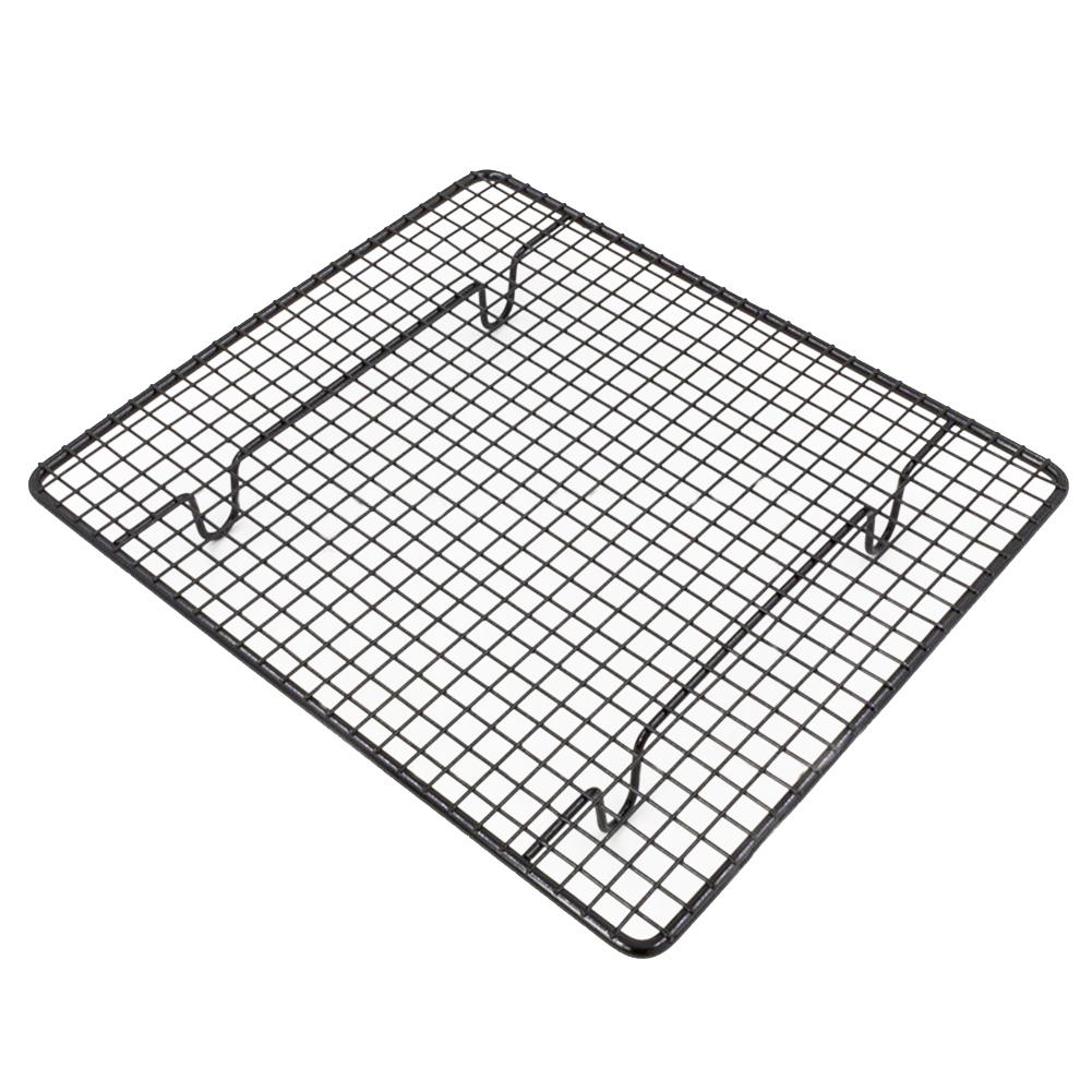 Cake Cooling Tray Non Stick Black Barbecue Pizza B... – Grandado