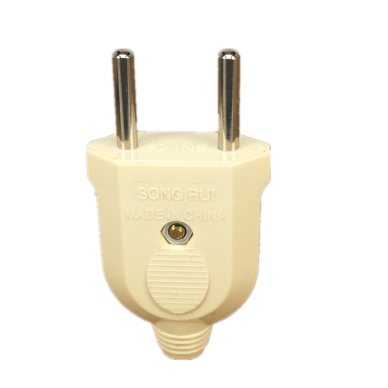 1pc EU European 2 Pin AC Electric Power Male Plug ... – Vicedeal