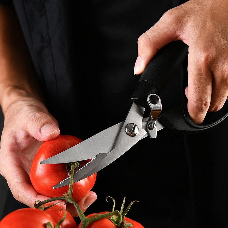 Multifunctional Stainless Steel Kitchen Scissors P... – Vicedeal