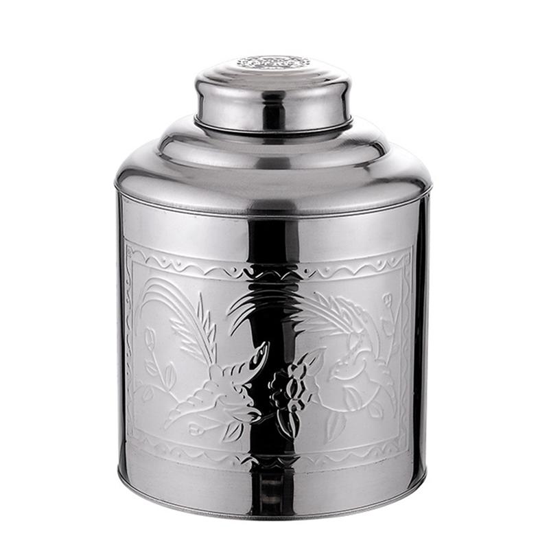 Stainless Steel Tea Canister Airtight Sealed Stora... – Vicedeal