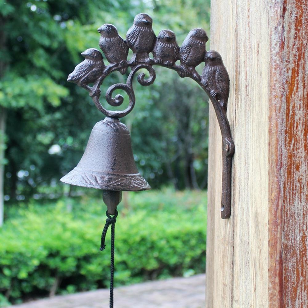 Vintage Doorbell Garden Cast Iron Doorbell Wall Be... – Vicedeal