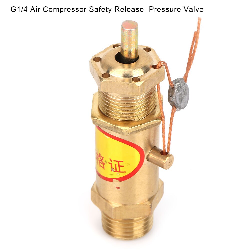 Safety Release Valve G1/4 Air Compressor Safety Re... – Vicedeal