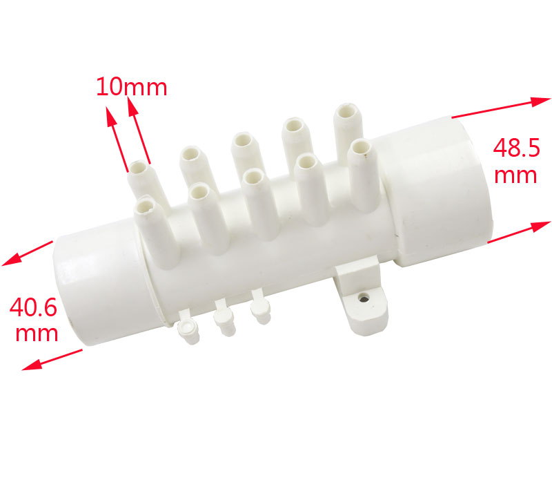 1.5" PVC Manifold water distributor with 10 h... – Vicedeal