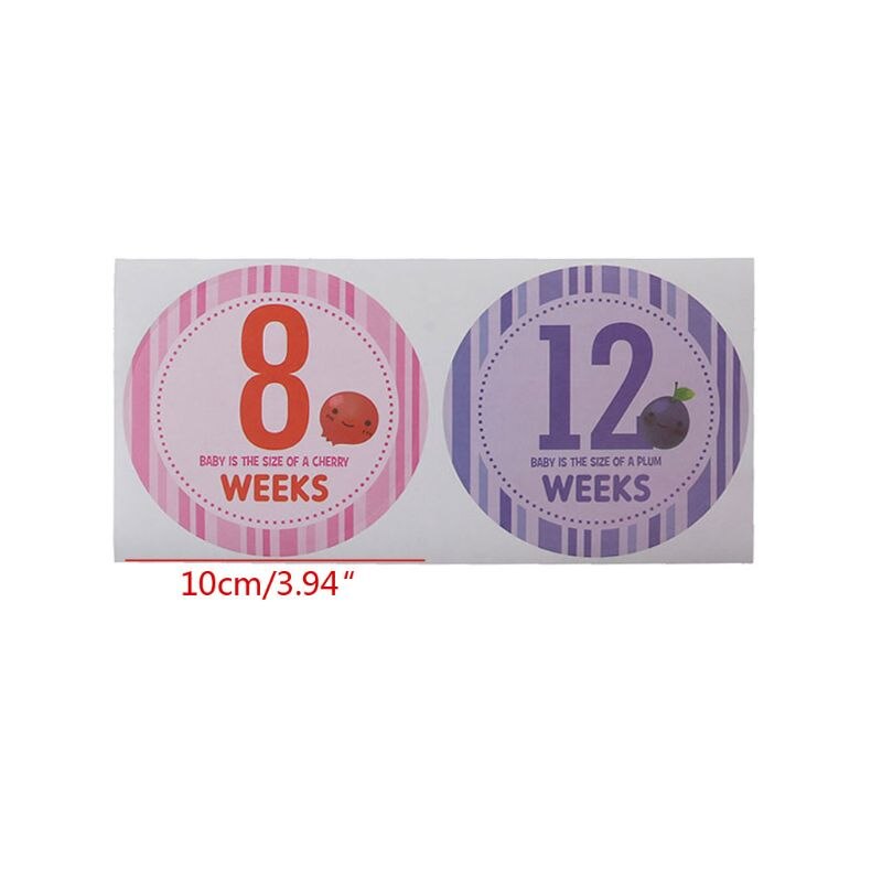 16 Pcs/Set Pregnancy Milestone Stickers Women Phot... – Grandado