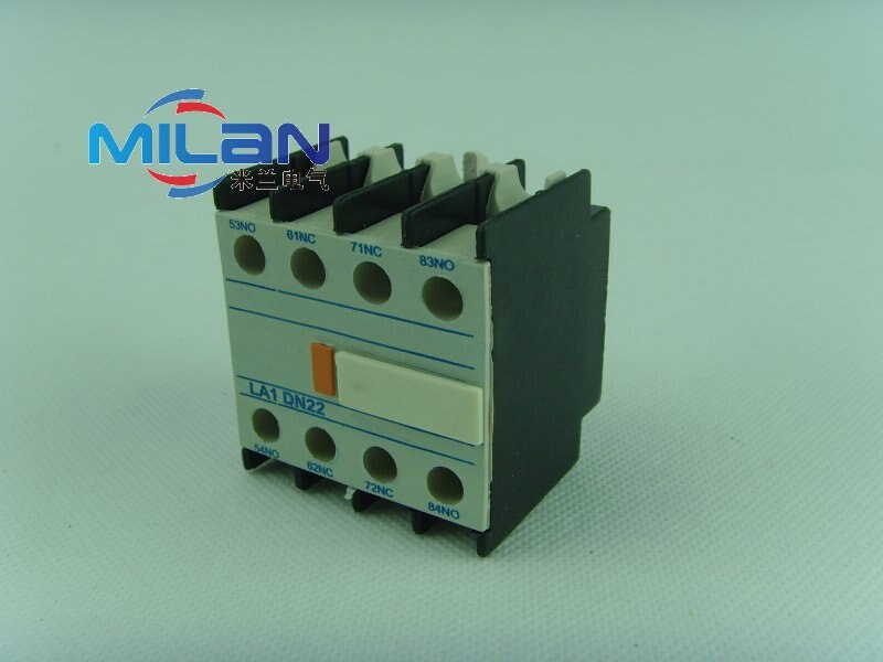 1pcs LA1-DN22 F4-22 2NO 2NC auxiliary contact bloc... – Grandado