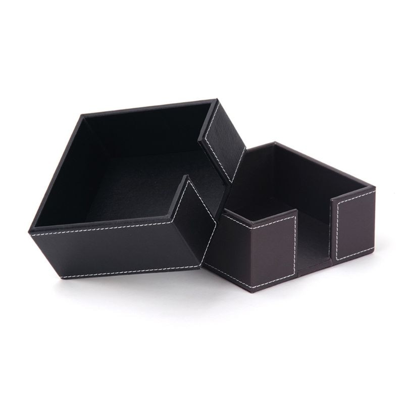 PU Leather Square Cocktail Napkin Holder Tissue Bo... – Vicedeal