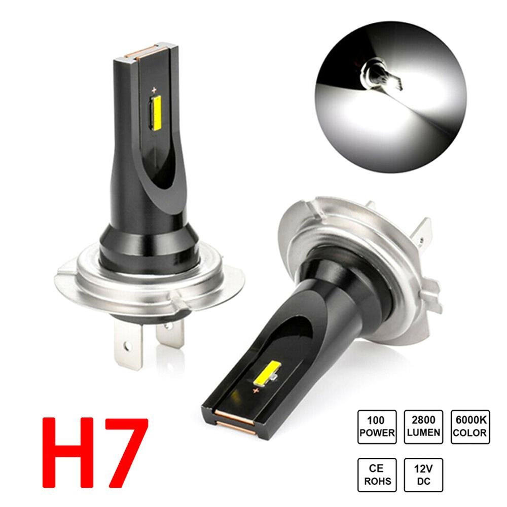 2Pcs H7 Led Lamp 6000K Xenon Wit Cree Led Mistlamp... – Grandado