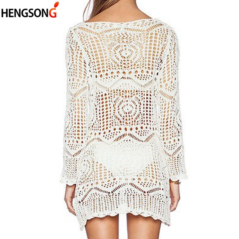 Bloemen Hollow Out Bikini Cover Up Vrouwen Pareo B... – Vicedeal