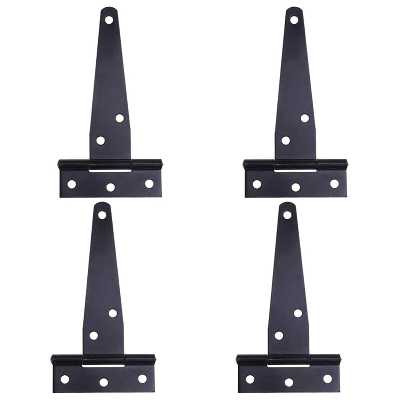 4 PCS 6 Inch Heavy Duty Door Hinges T-Strap Tee Sh... – Grandado