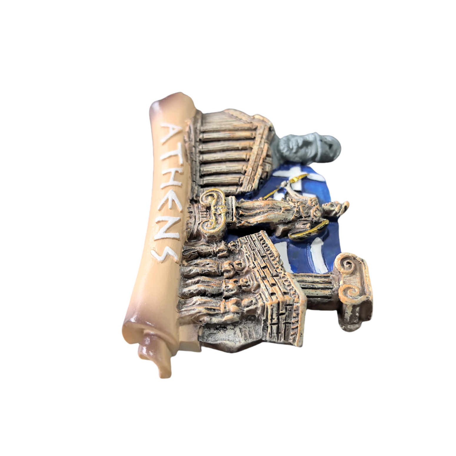 Athens Greece 3D Fridge Magnet Souvenir ,Resin Han... – Grandado