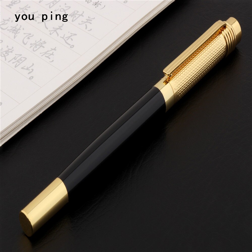 Luxury pen 021 Golden hat Black Business office Ro... – Grandado