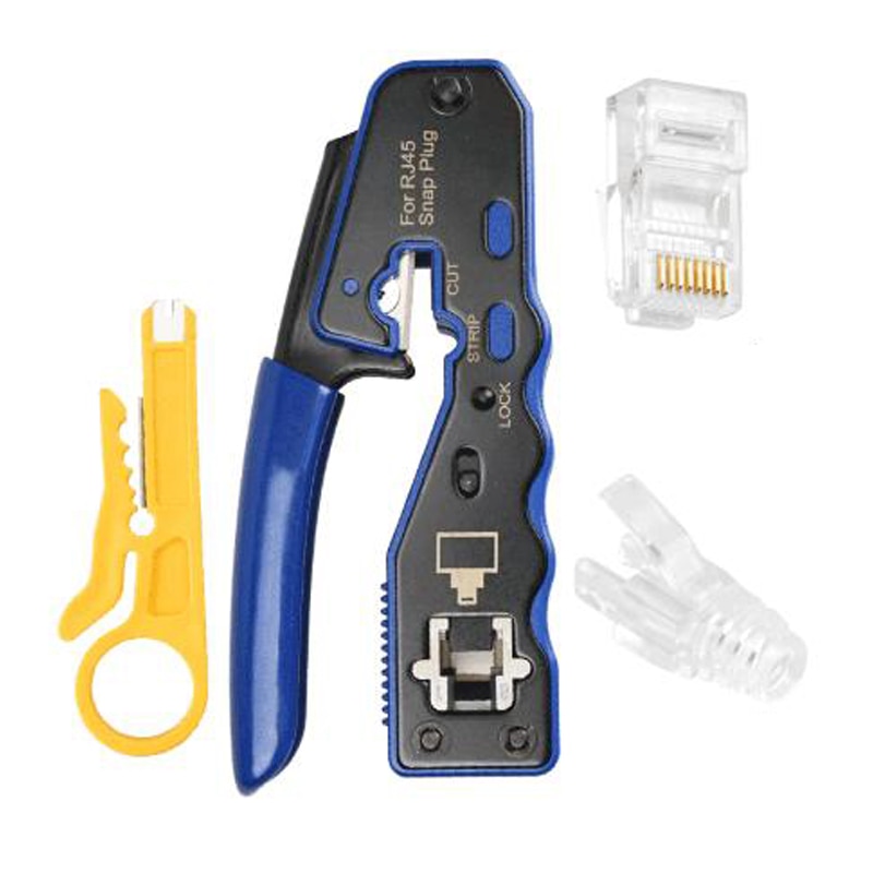 RJ45 Kabel Crimper Ethernet Gat Connector Krimptan... – Vicedeal