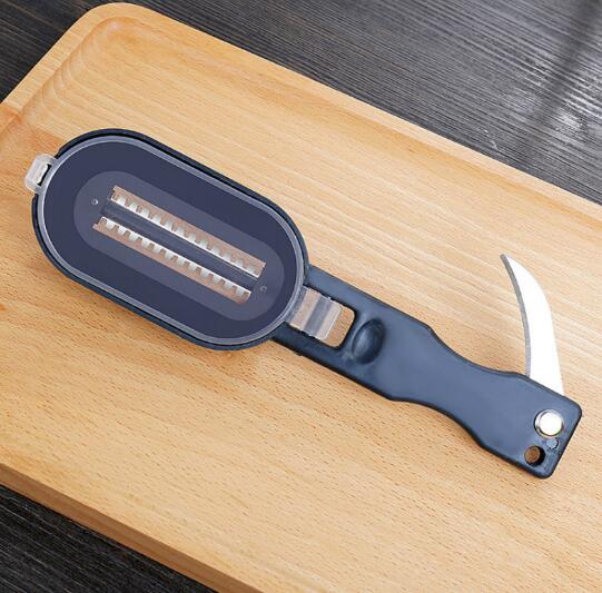 Fish Skin Brush Fast Remove Fish Scale Scraper Pla... – Grandado