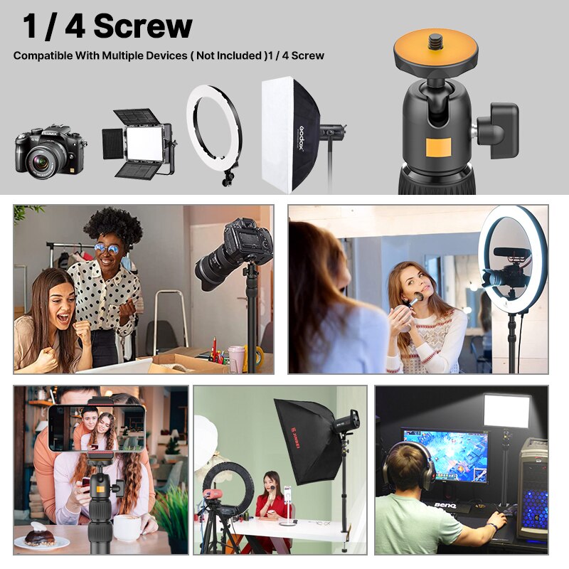 VIJIM LS01 Extend C Tripod Clamp 90cm Desk Light S... – Grandado