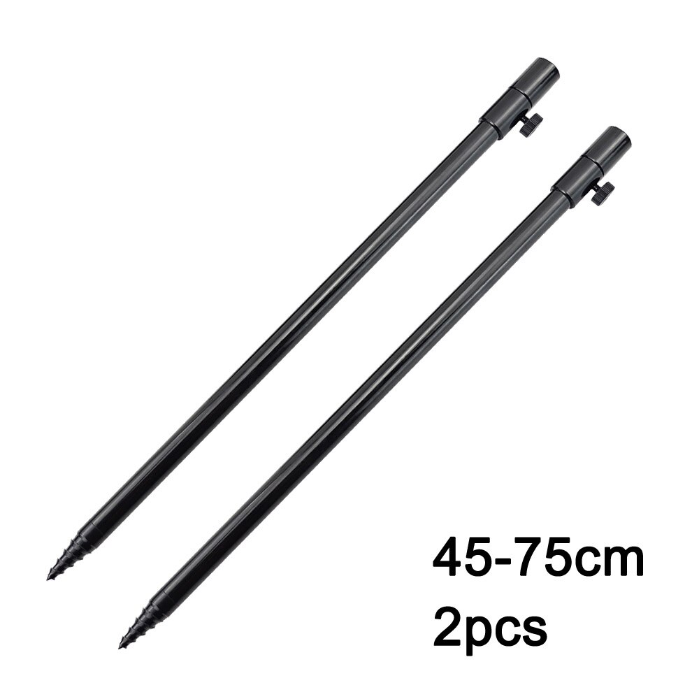 2 x Carp Fishing Tackle Bank Sticks Fishing Rod Po... – Grandado