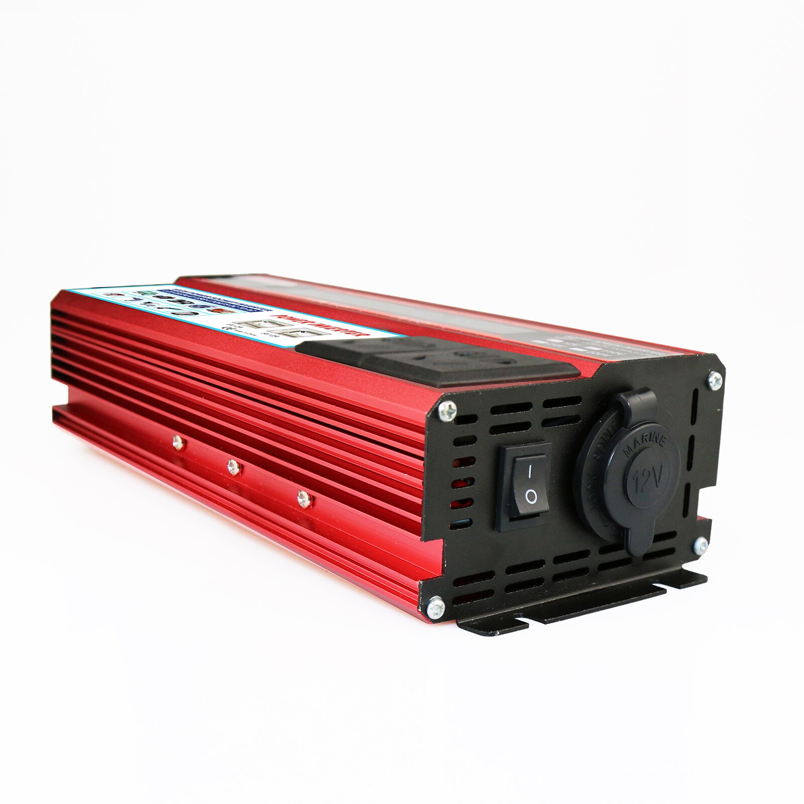 DC 12V 6000W 4 USB Charger Solar Power Inverter Wa... – Grandado