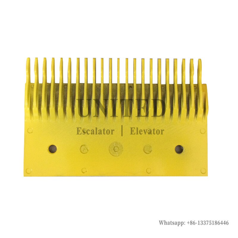 Escalator Yellow Aluminum Comb Plate 5130667H02 L2... – Grandado