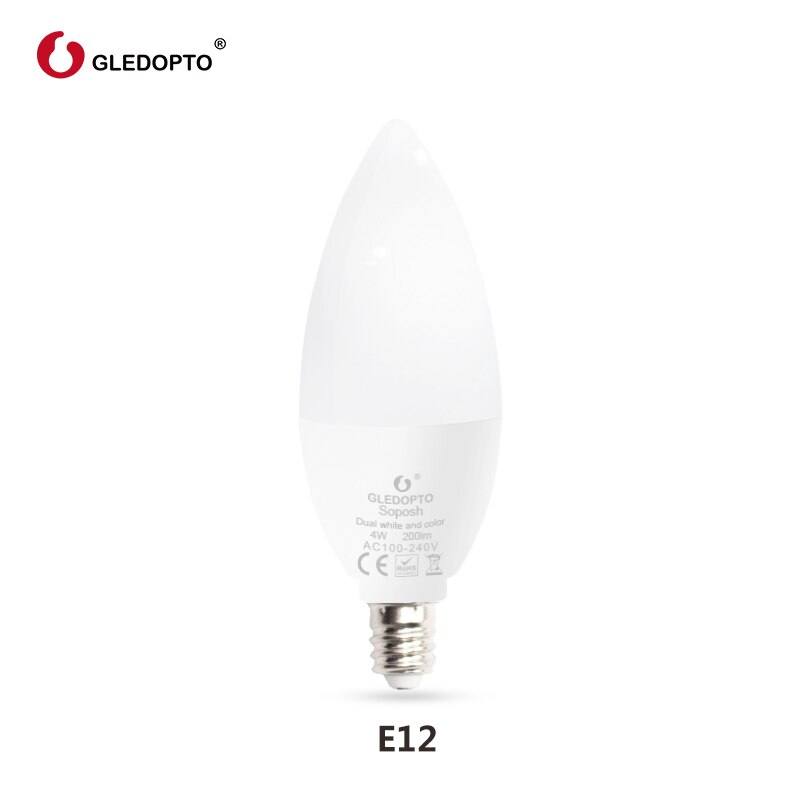 Gledopto Zigbee Rgb + Cct E12/E14 Led 4W Lamp Indo... – Vicedeal