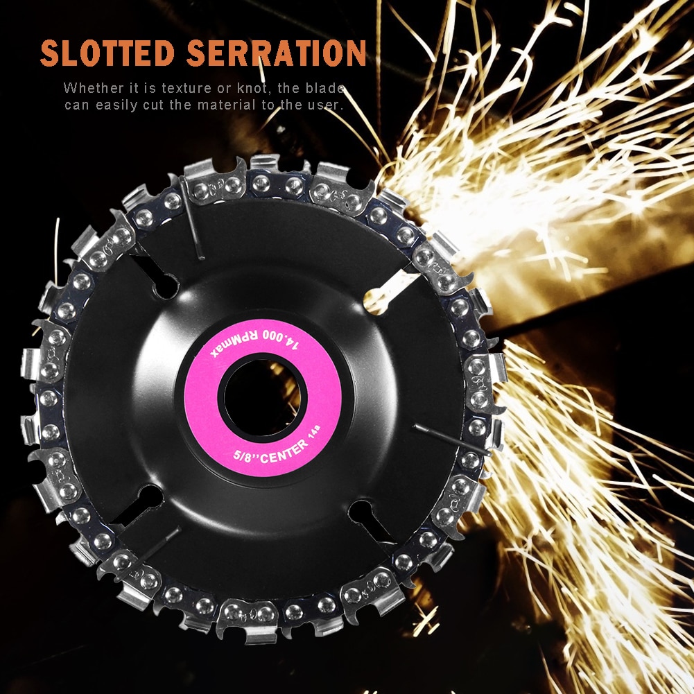 4 Inch 22 Tooth Chain Disc Chainsaw Wheel for Angl... – Grandado