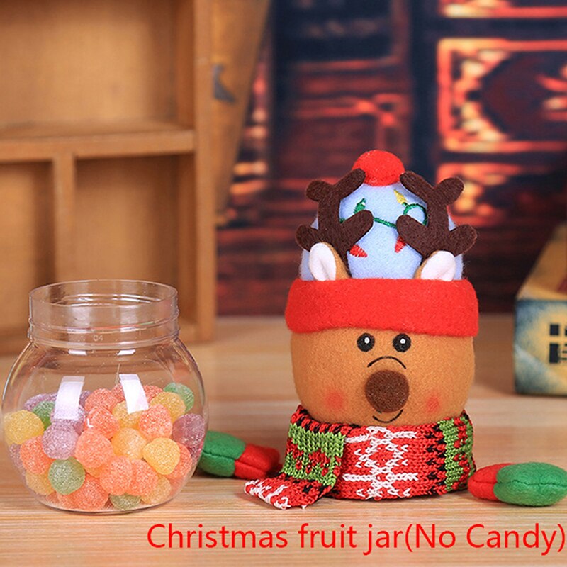 Christmas Candy Jar Children Kids Storage Bottle S... – Grandado