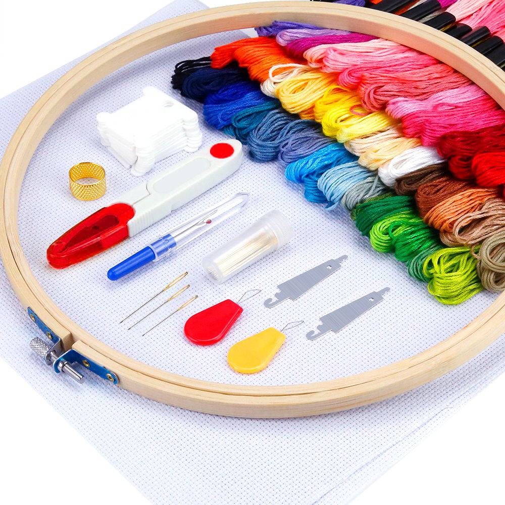 Embroidery Starter Kit Full Set-Magic Embroidery P... – Vicedeal