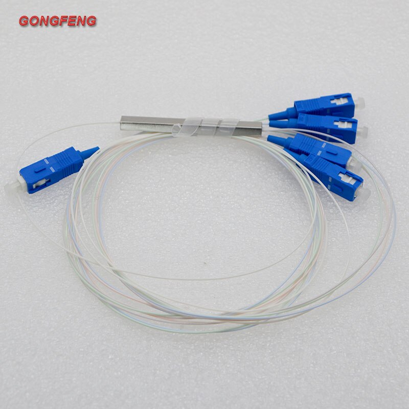 10pcs PLC Mini Fiber Optical Splitter SC/UPC 1:4 S... – Grandado