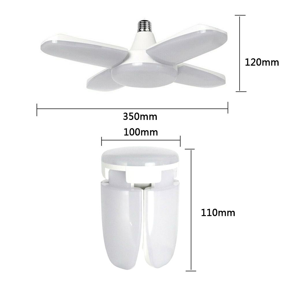 80W 8000lm LED Ceiling Lamp Deformable E27/E26 Lam... – Vicedeal
