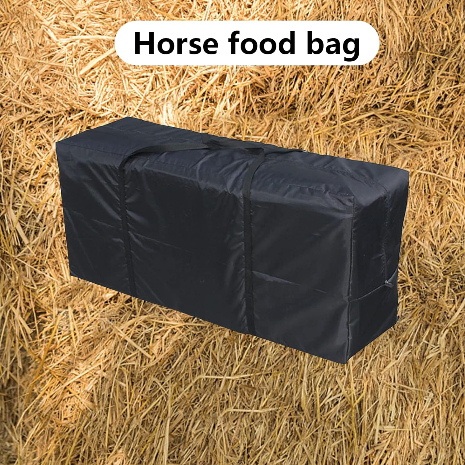 Horse Hay Bales Storage Bag Waterproof Collapsible... – Grandado