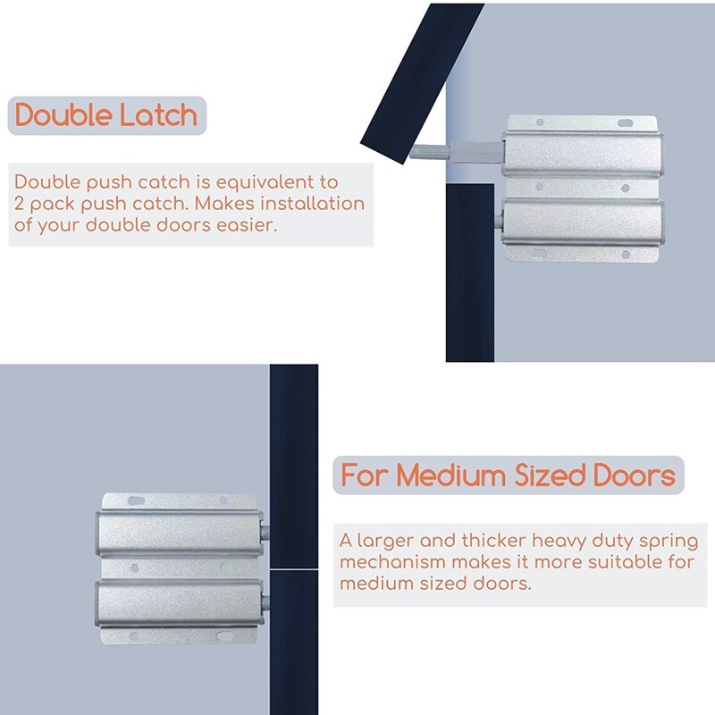 Push Latches Push to Open Door Catches Push to Clo... – Grandado