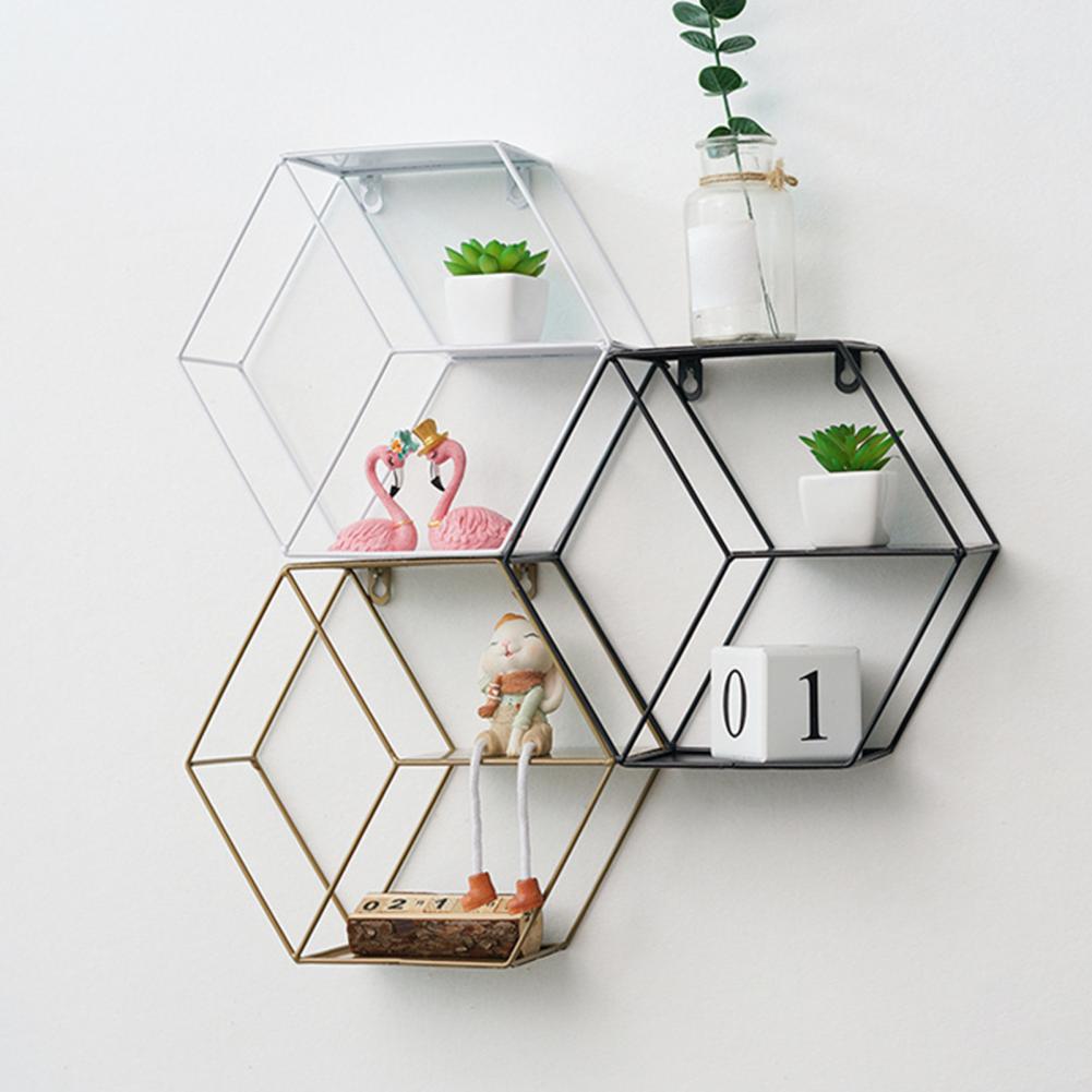 Storage Organizer Floating Geometric Figure Smooth... – Grandado