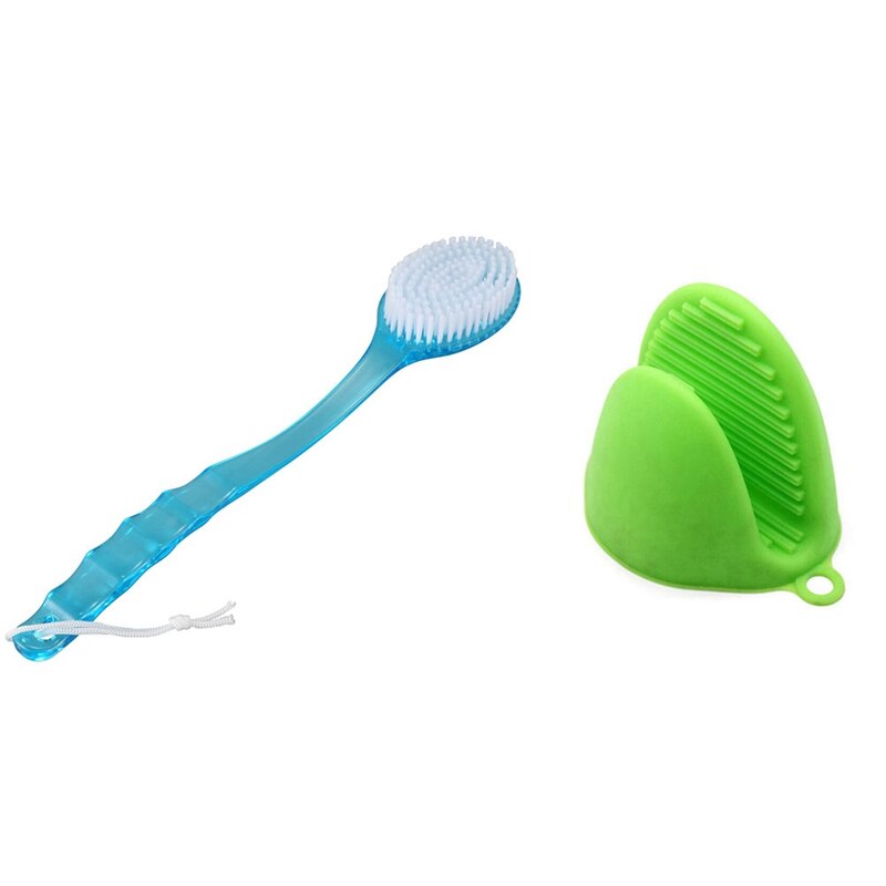Long Handled Body Bath Shower Back Brush with Oven... – Grandado