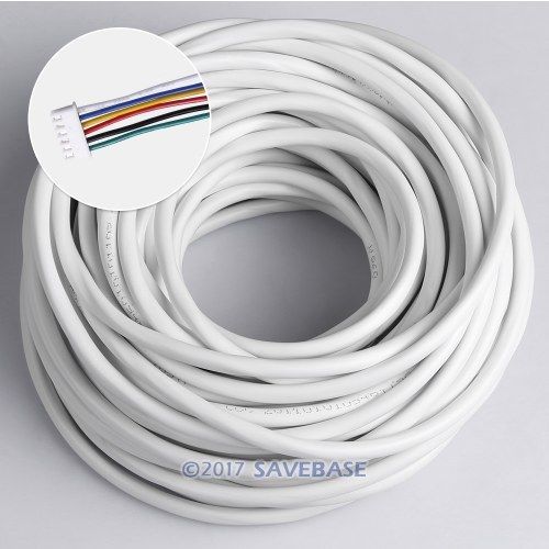 HOMSECUR 25m 6 Core (RVV6) Copper Cable For Video ... – Grandado