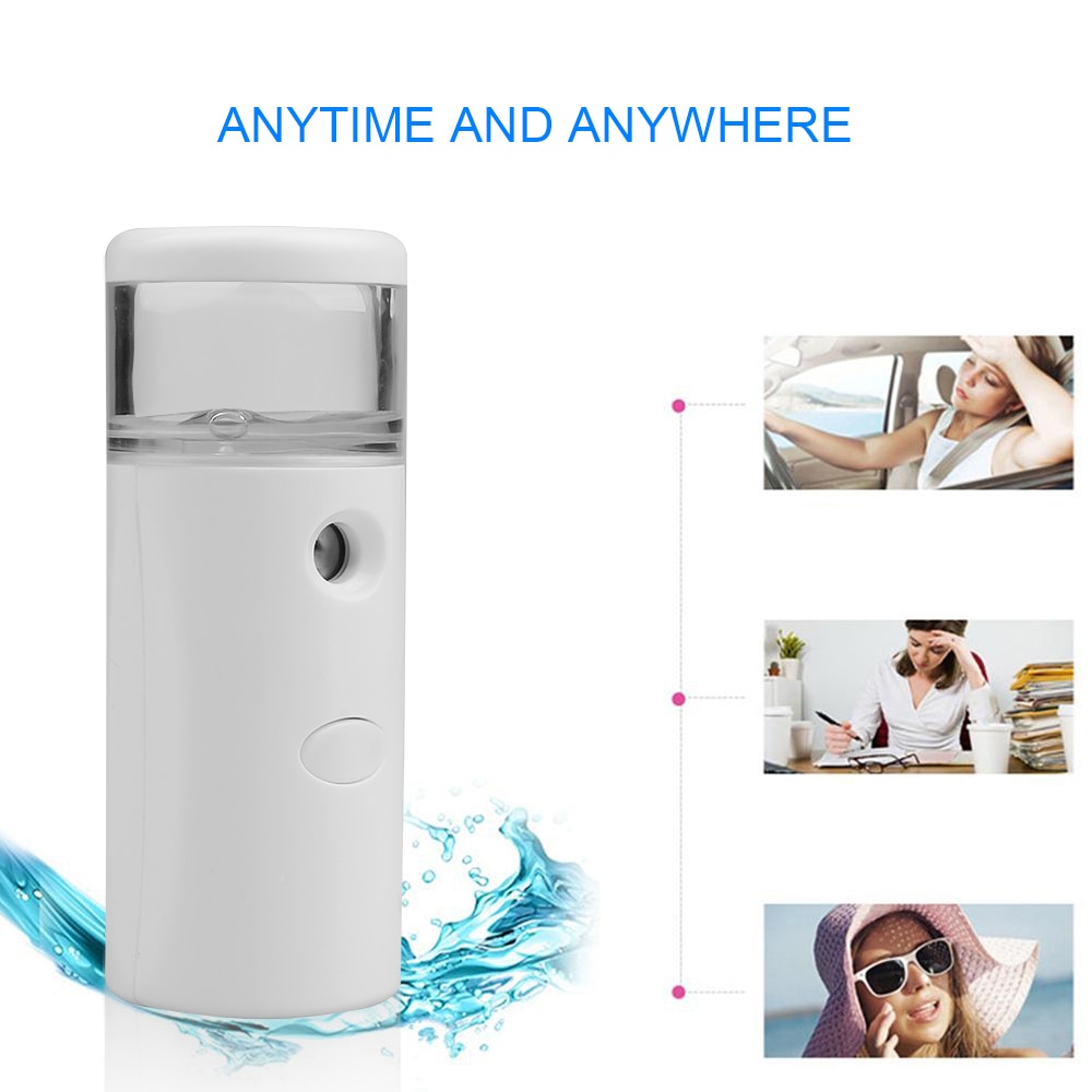 Mini Portable Ultrasonic Air Humidifier USB Facial... – Grandado