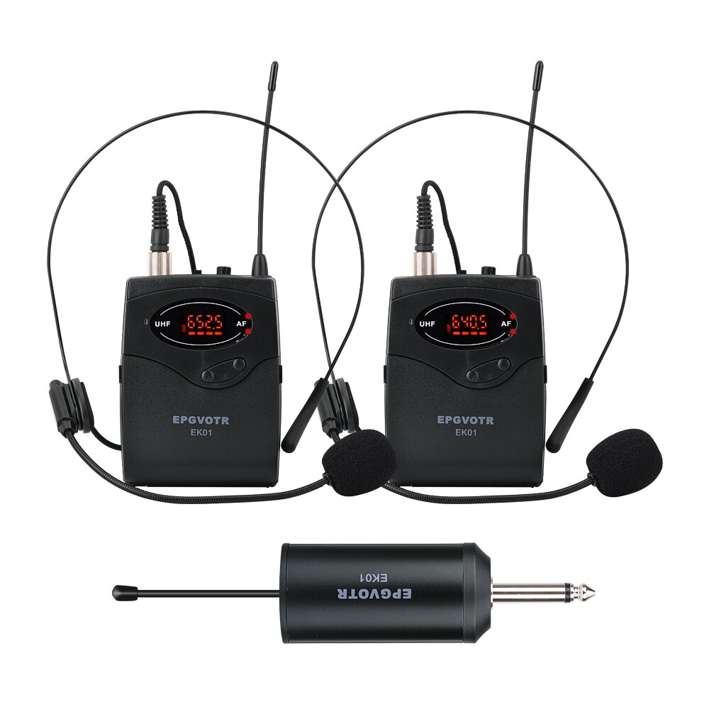 EPGVOTR UHF Wireless Microphone System with Bodypa... – Grandado