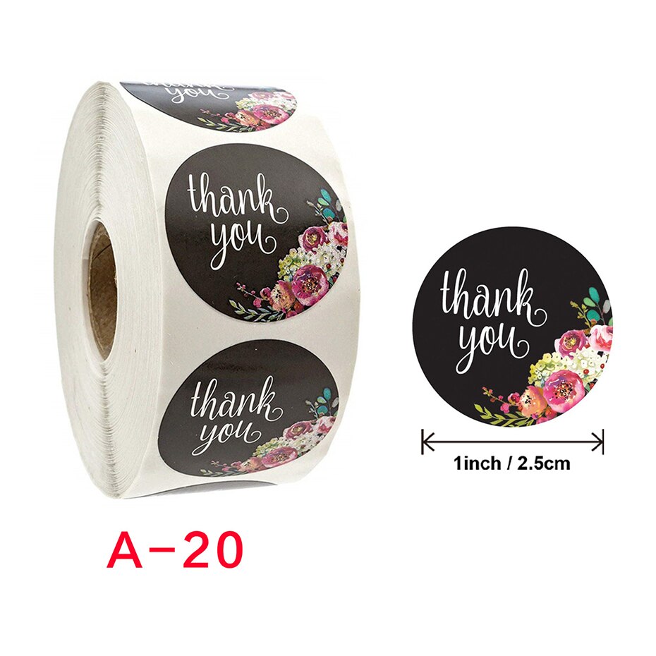 vipPaper Label Stickers Gold Thank You Sticker Scr... – Grandado