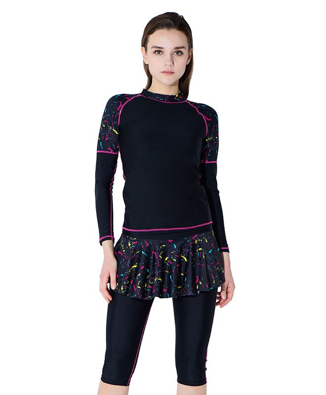 Tweedelige Moslim Badpak Plus Size Bescheiden Badm... – Vicedeal