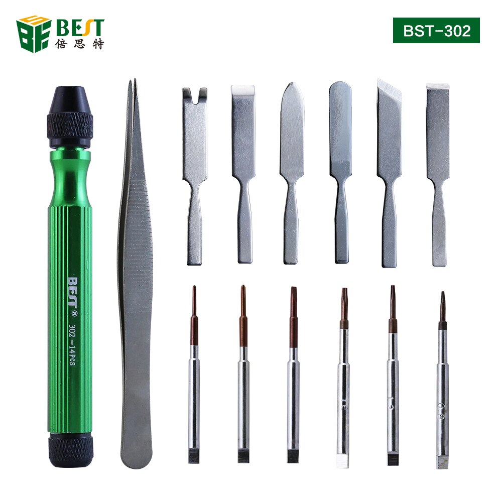 BST-302 14 in1 Multi-purpose screwdriver set repai... – Grandado