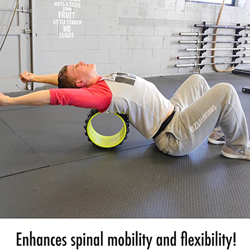 Big Dot Yoga Wheel, Open Back, Backbend Artifact F... – Grandado